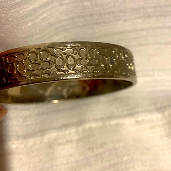 Coach | Jewelry | Coach Bangle Silver | Poshmark